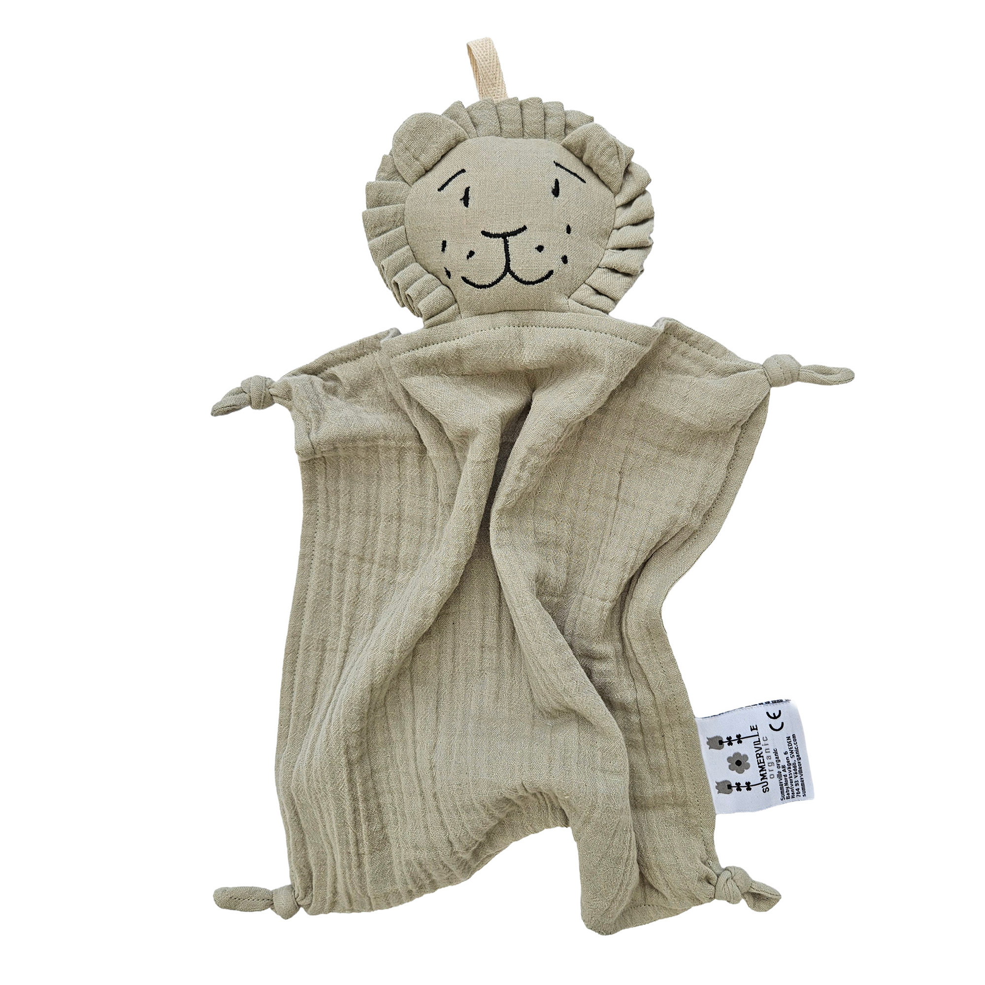Cuddly lion soft sage GOTS | Summerville